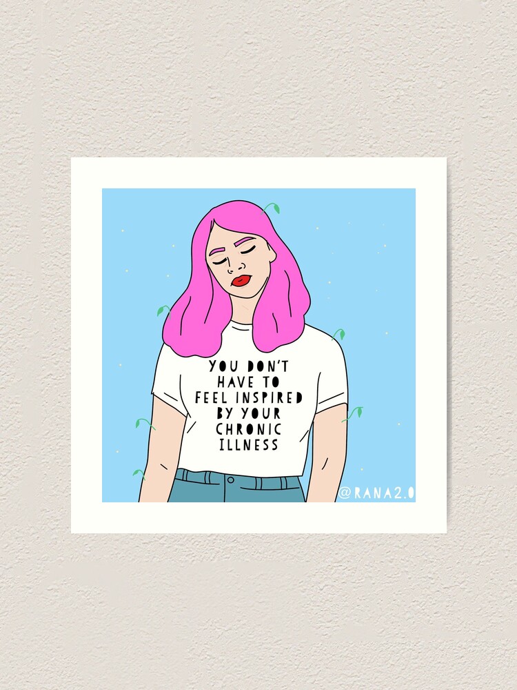 "Uninspired " Art Print for Sale by Ranaawadallah | Redbubble