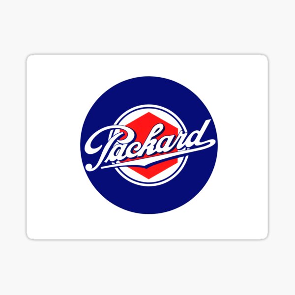 "Packard logo" Sticker for Sale by Lboy7 | Redbubble