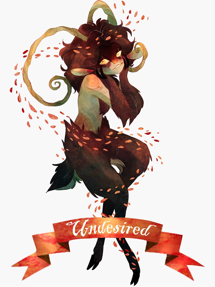 "Faun" Sticker for Sale by PALXEYE | Redbubble