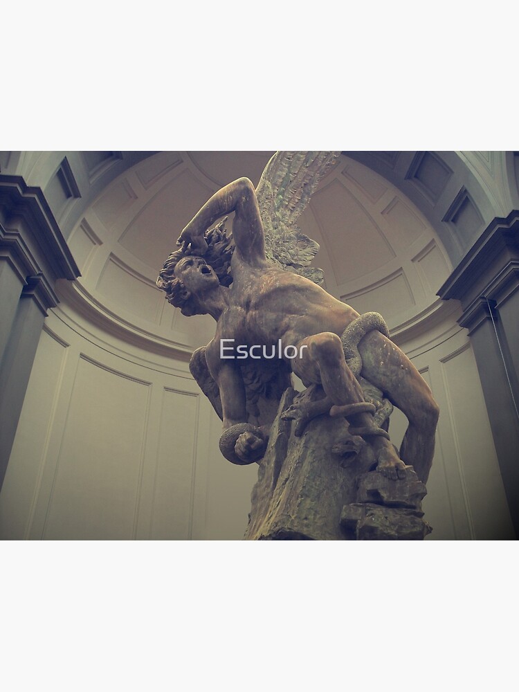 "Lucifer's Fall from Grace" Art Print by Esculor | Redbubble
