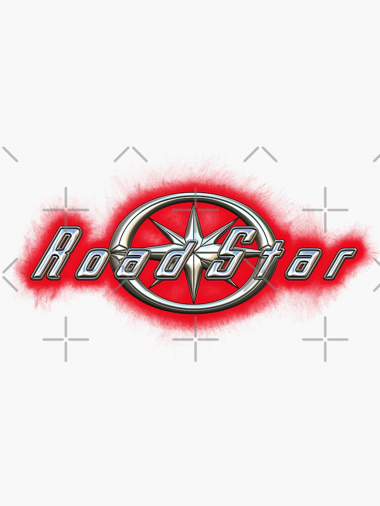 "Road Star, Roadstar XV 1700, XV1700 Logo Red" Sticker for Sale by ...