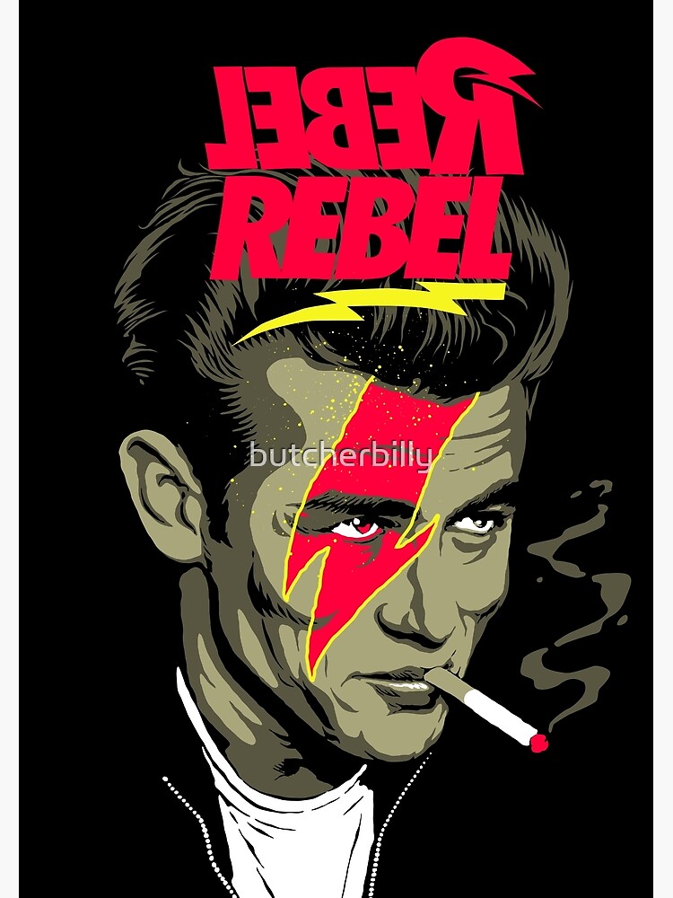 "Rebel" Poster for Sale by butcherbilly | Redbubble