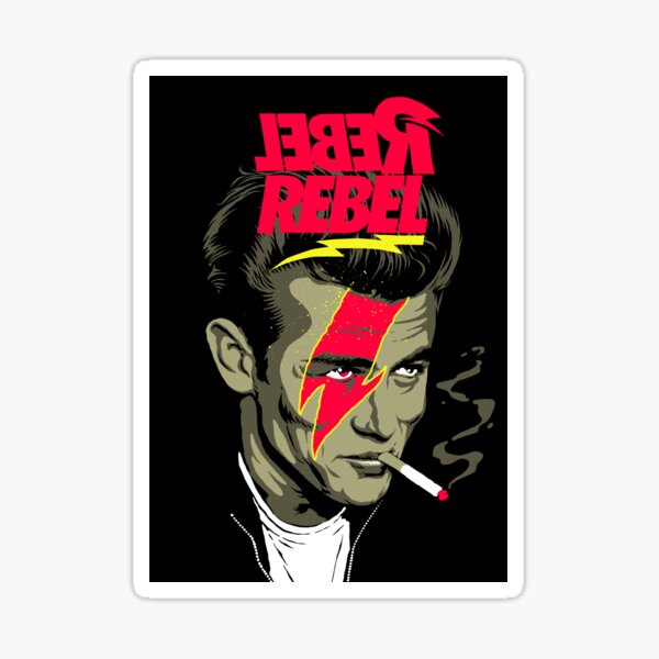 "Rebel" Sticker by butcherbilly | Redbubble