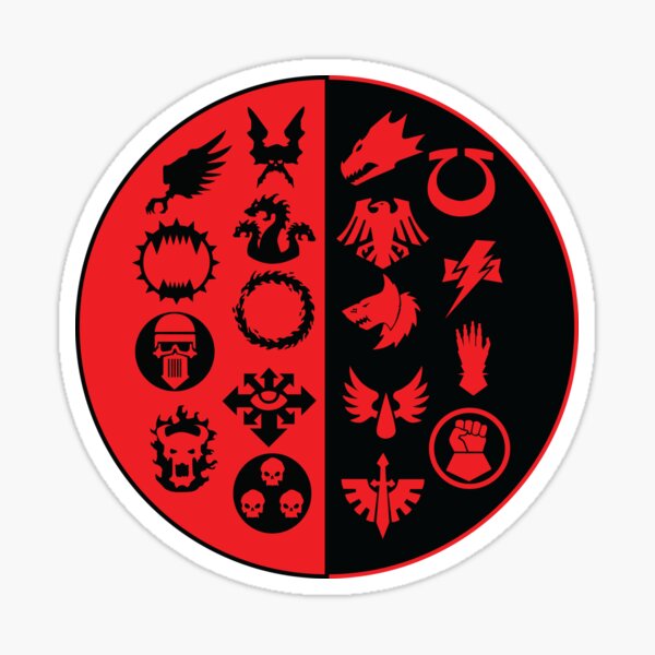 Space Wolves Stickers | Redbubble