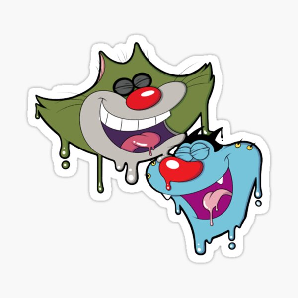 Oggy Stickers | Redbubble