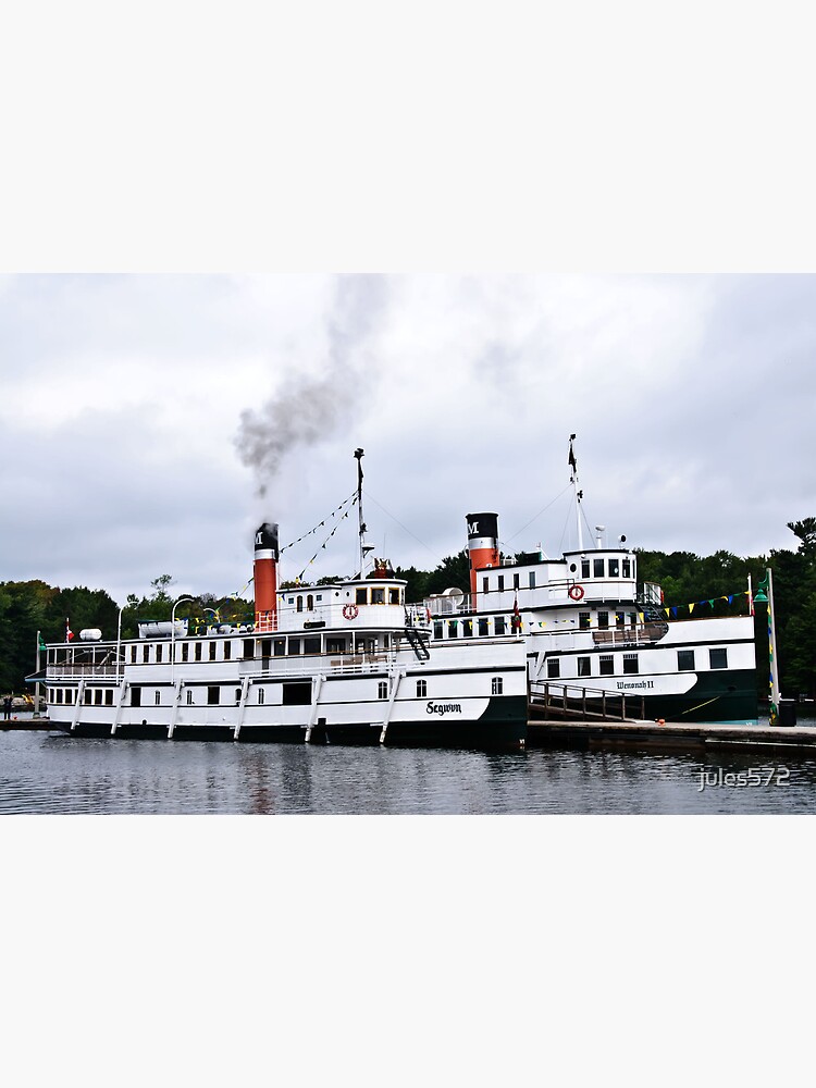 "R.M.S. Segwun and the Wenonah ll" Poster for Sale by jules572 | Redbubble