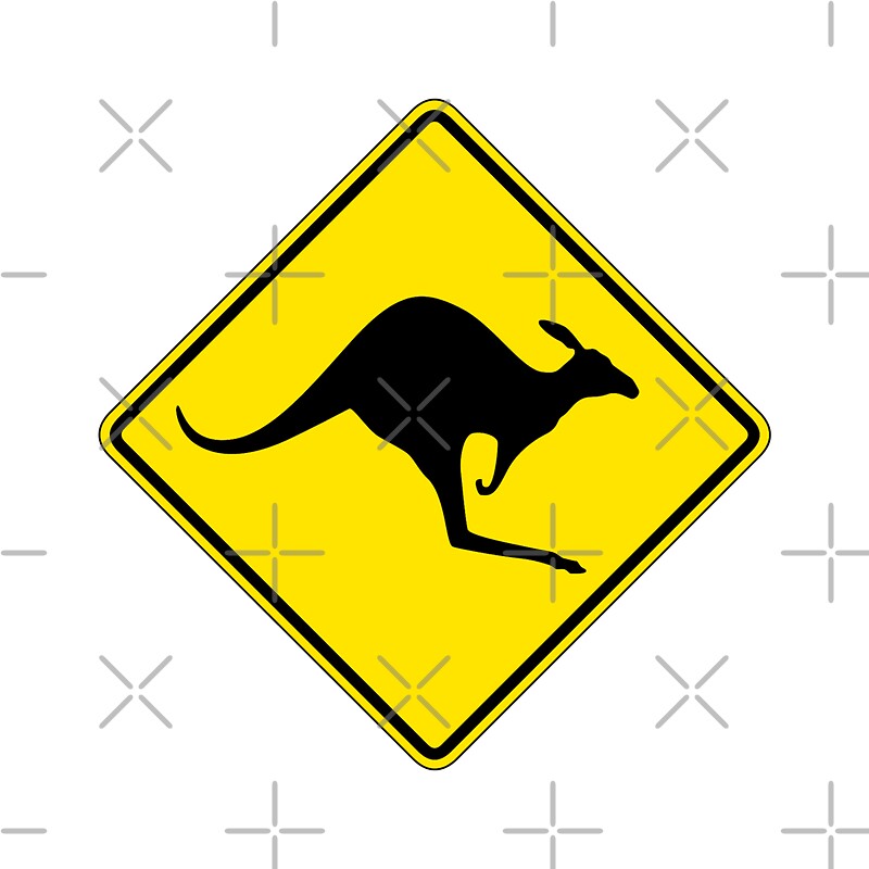 Kangaroo: Stickers | Redbubble