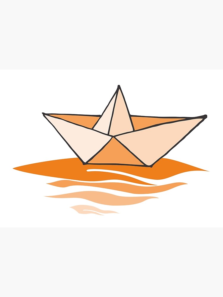 "Paper boat" Poster by marcos101 | Redbubble