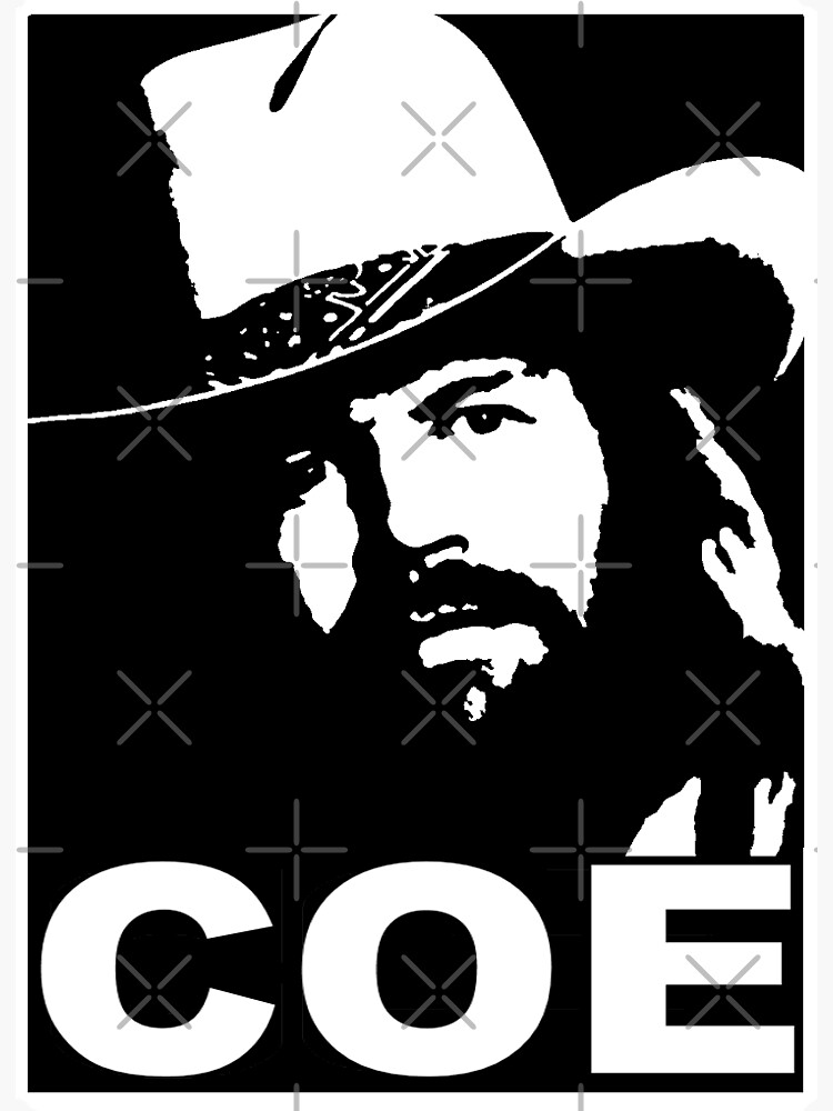 "Coe." Sticker for Sale by Spoof-Tastic | Redbubble