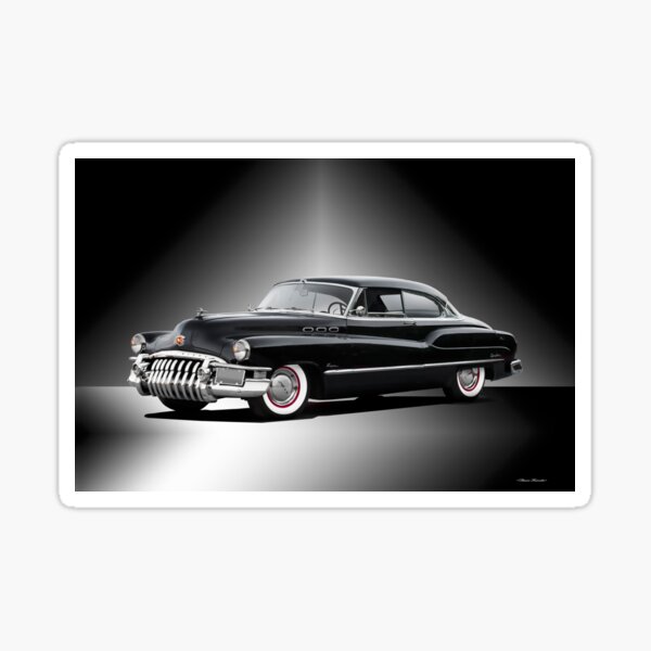 "1950 Buick Super Riviera" Sticker by DaveKoontz | Redbubble