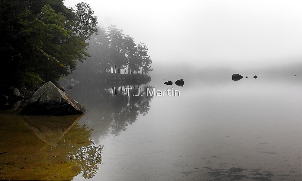 "The Stillness - McWain Pond (Waterford, Maine)" by T.J. Martin | Redbubble