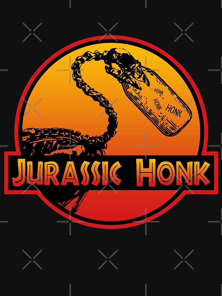 "Jurassic Honk Skeleton, Goose Game Meme, Gander Skeleton Dinosaur Park ...