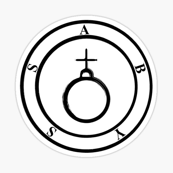 "Abyss Lord of Chaos Summoning Demon Sigil " Sticker for Sale by ...