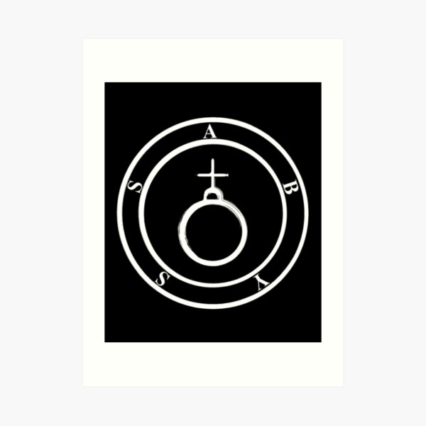 "Abyss Lord of Chaos Summoning Demon Sigil " Art Print for Sale by ...