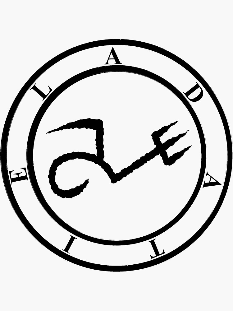 "Adatiel Walks the Earth Summoning Demon Sigil " Sticker by ...