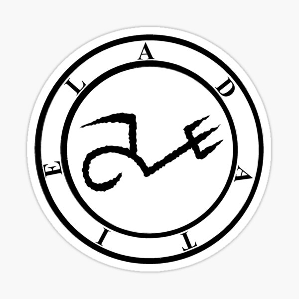 "Adatiel Walks the Earth Summoning Demon Sigil " Sticker by ...