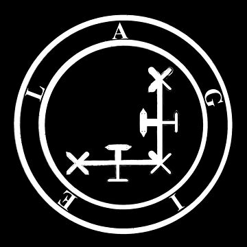 "Agiel Lord of Calamity Summoning Demon Sigil " Art Board Print for ...