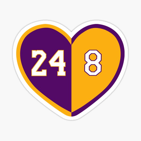 Kobe 24 Stickers | Redbubble