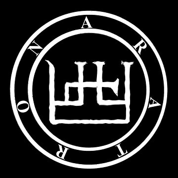 "Aratron Demon of Sorrow Summoning Sigil" Poster for Sale by ...