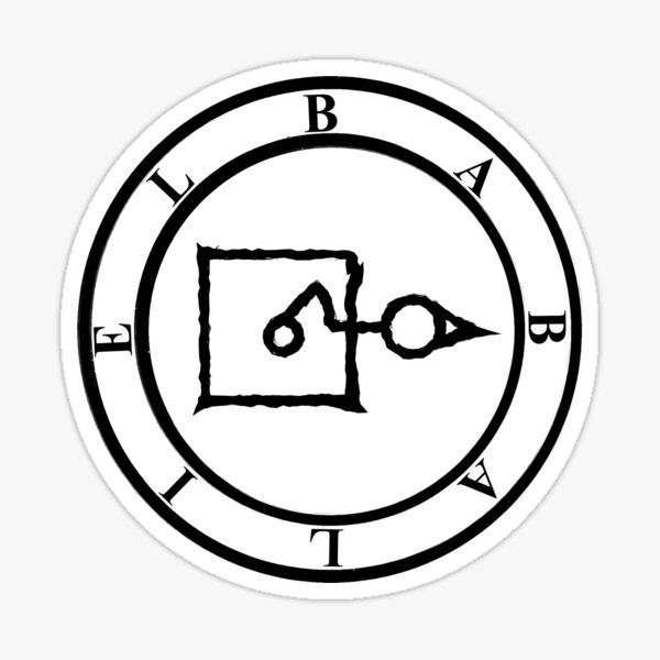 "Babaliel Second Demon of War Summoning Sigil" Sticker for Sale by ...