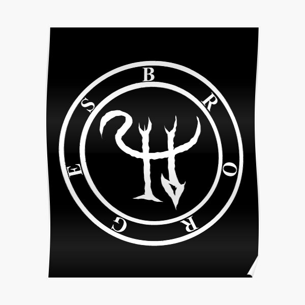 "Brorges Archdemon of Woe Summoning Demon Sigil" Poster by ...