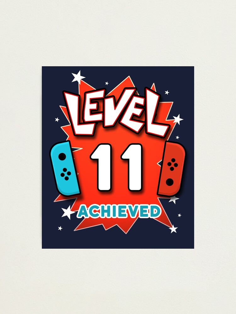"11th Birthday Gift For Gamer Kid Boy Girl Video Games Level 11 ...