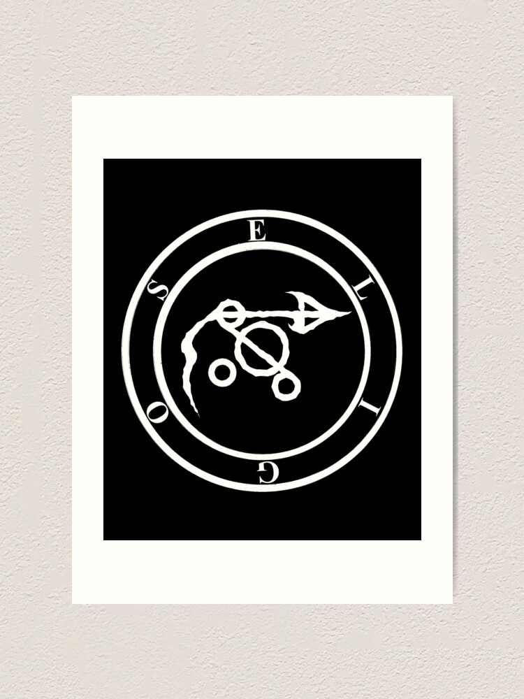 "Eligos Visible and Invisible Demon Summoning Sigil" Art Print for Sale ...