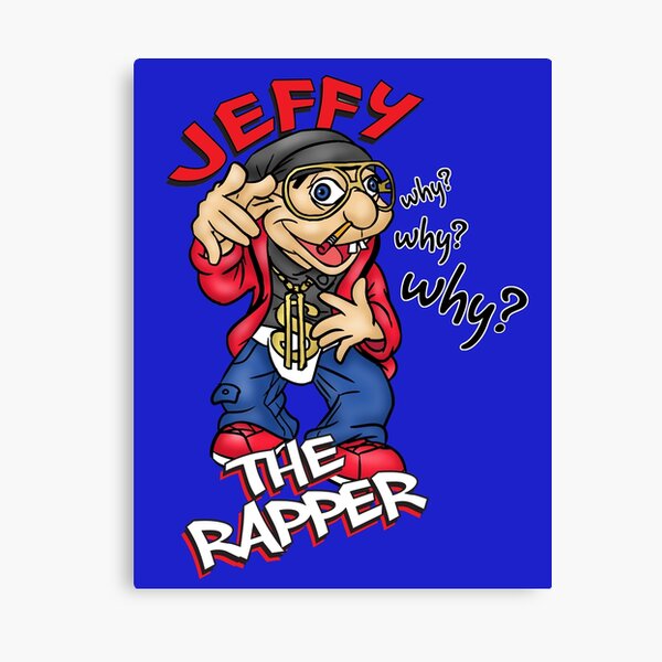 "Jeffy the Rapper Funny SML Character" Canvas Print for Sale by ...