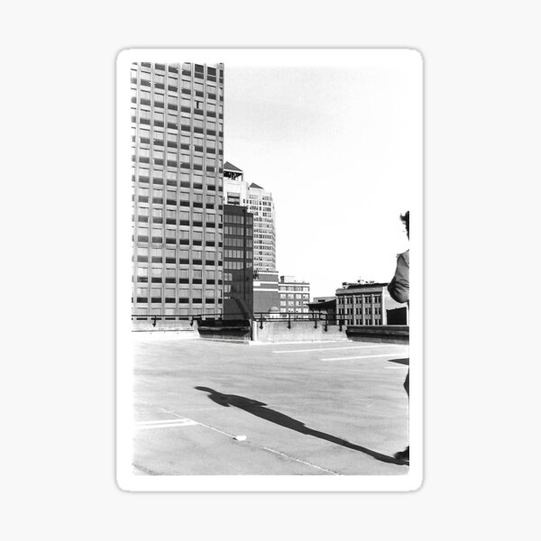 "Cityscape and City Life" Sticker by juliapellets | Redbubble