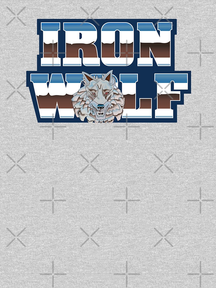 "Iron Wolf Logo Design" Classic T-Shirt for Sale by carowindsfanson ...