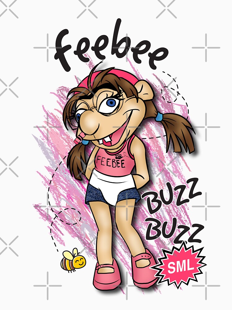 "Feebee Jeffy's Sister - SML Funny Design" Essential T-Shirt for Sale ...