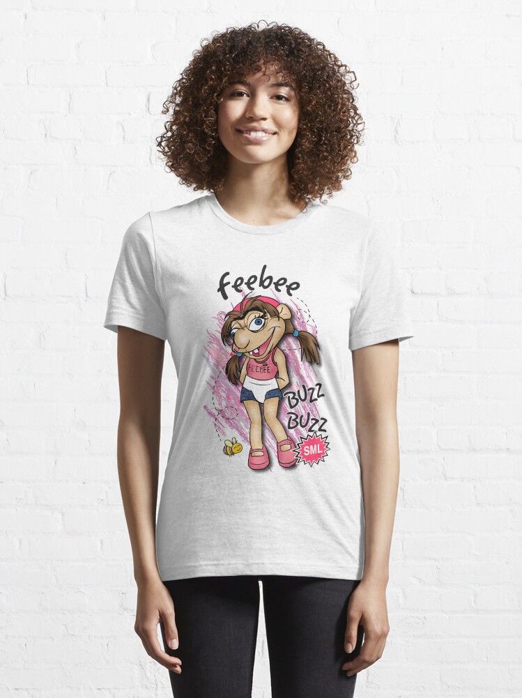 "Feebee Jeffy's Sister - SML Funny Design" T-shirt for Sale by Customos ...