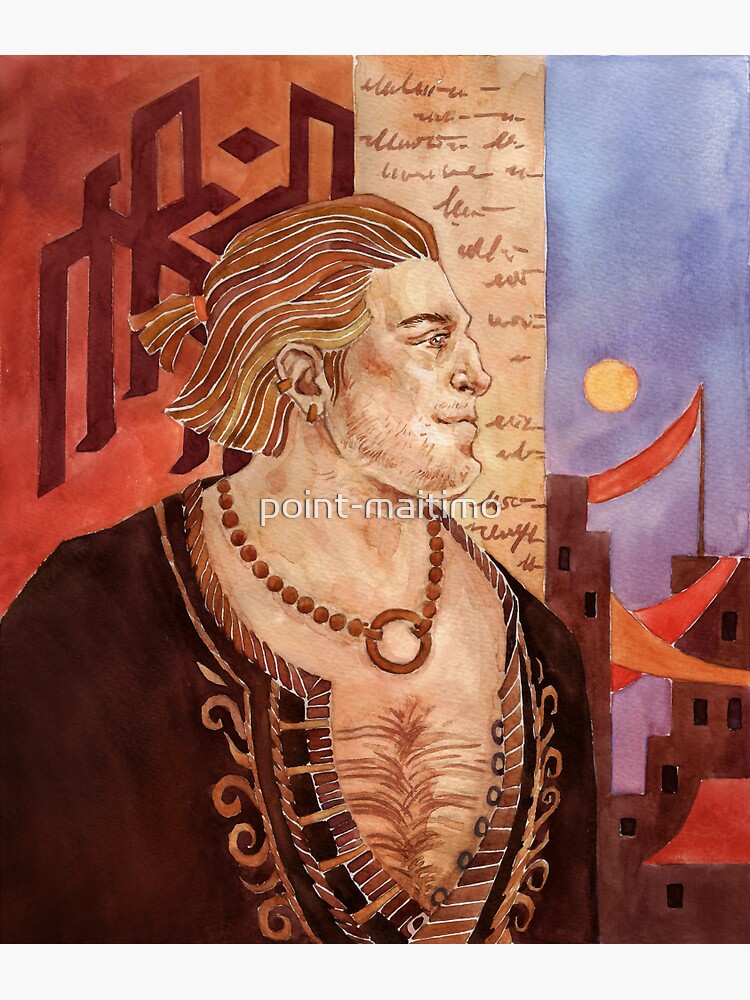 "Storyteller" Sticker for Sale by point-maitimo | Redbubble