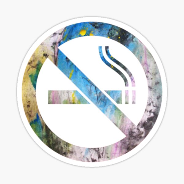 No Smoking Stickers | Redbubble