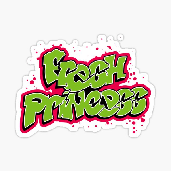 Fresh Princess Stickers | Redbubble