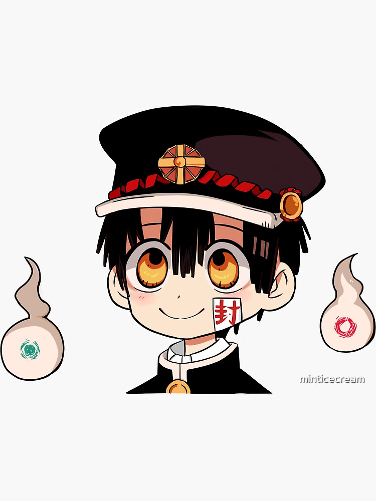 "Hanako-kun Mini sticker set" Sticker for Sale by minticecream | Redbubble