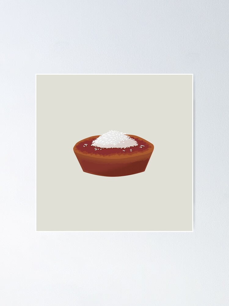 "Pinoy Favorites: Kutsinta" Poster for Sale by dnielle-river | Redbubble