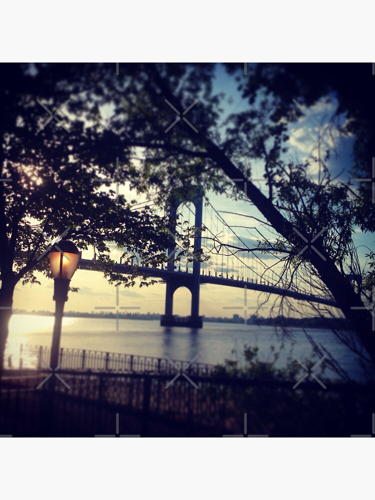 "Whitestone Bridge" Sticker by lpolitano | Redbubble