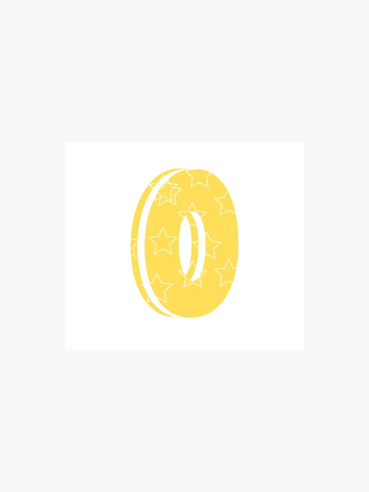 ""O" letter" Sticker by oliviarad | Redbubble
