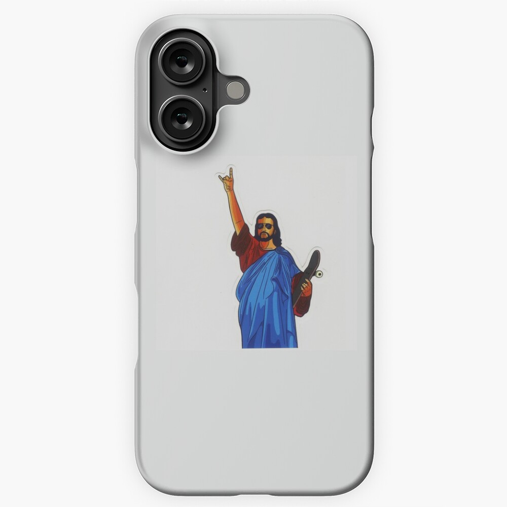 "Skater Jesus" Sticker for Sale by Gabby-Leve | Redbubble