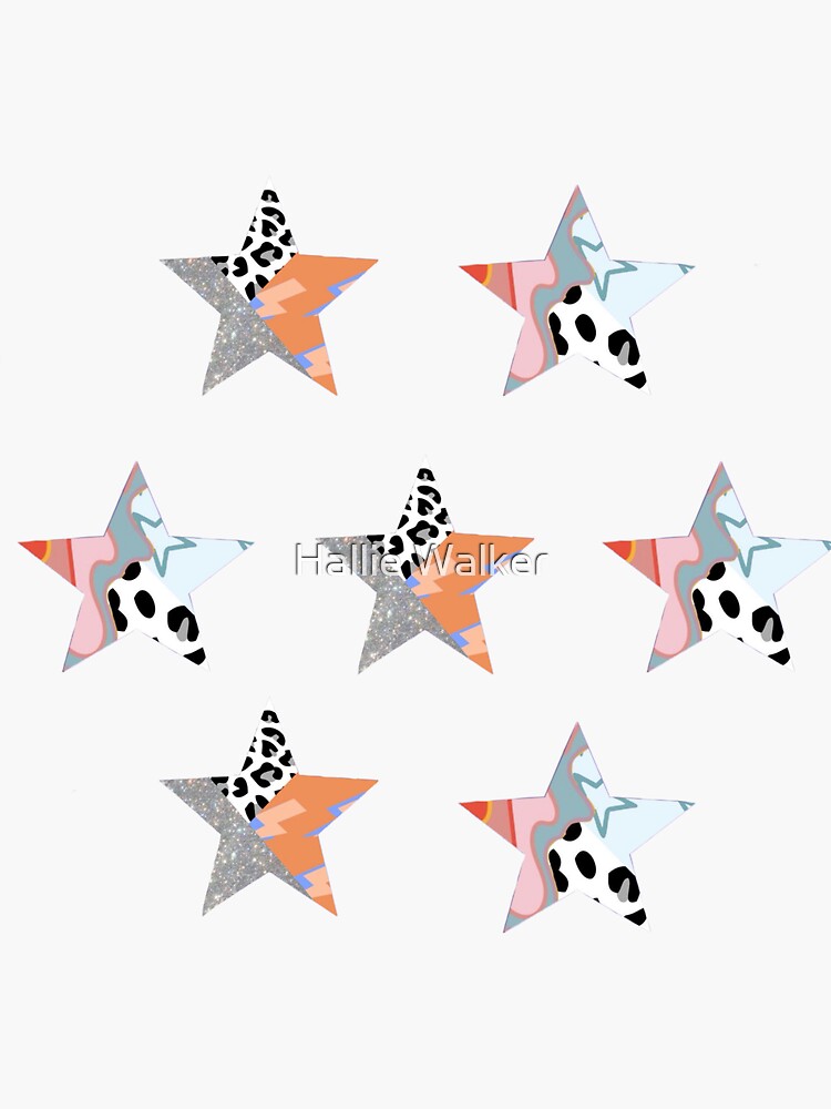 "VSCO Star Sticker Pack" Sticker for Sale by HWinchester | Redbubble