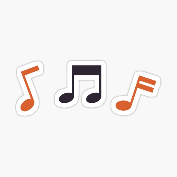 "Music Icons" Sticker by isohalaman | Redbubble
