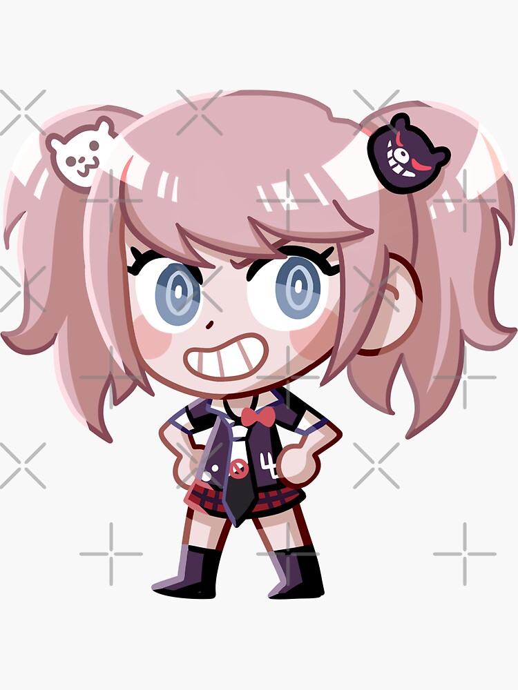 "Junko Enoshima" Sticker by CrayonQueen | Redbubble