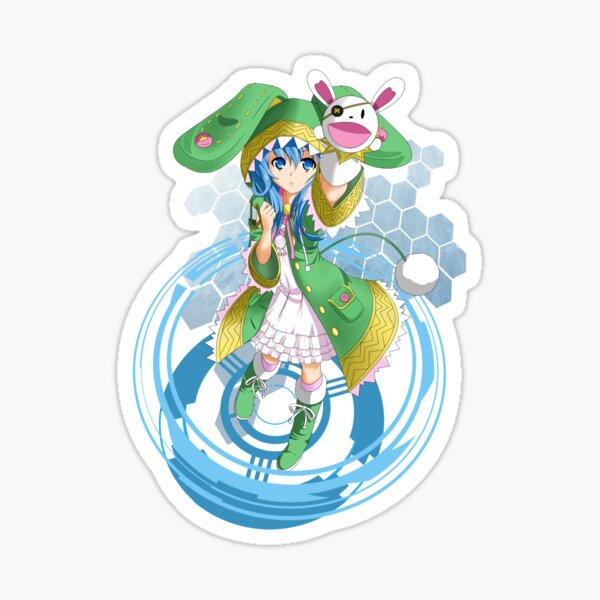 "Yoshino Date-a-Live Anime T-Shirt" Sticker von ShoukoChan | Redbubble