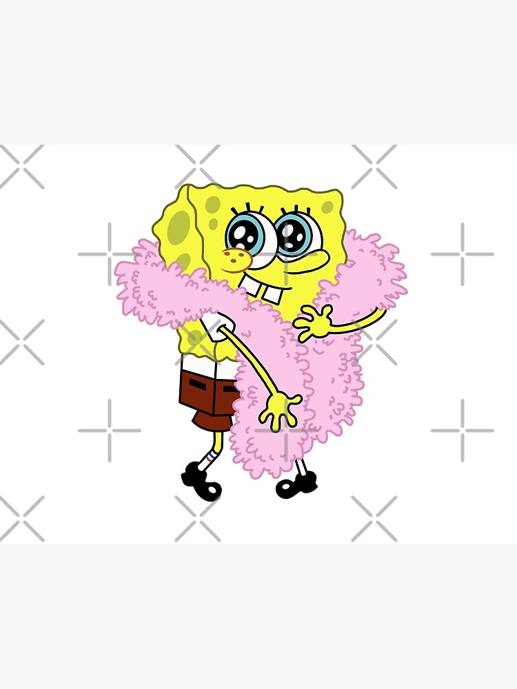 "Pretty SpongeBob" Poster for Sale by mgilmartin100 | Redbubble