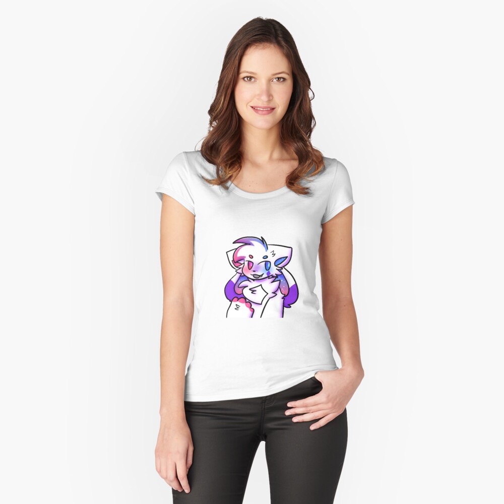 "kittydog crystal chilling" Sticker for Sale by kittydogcrystal | Redbubble