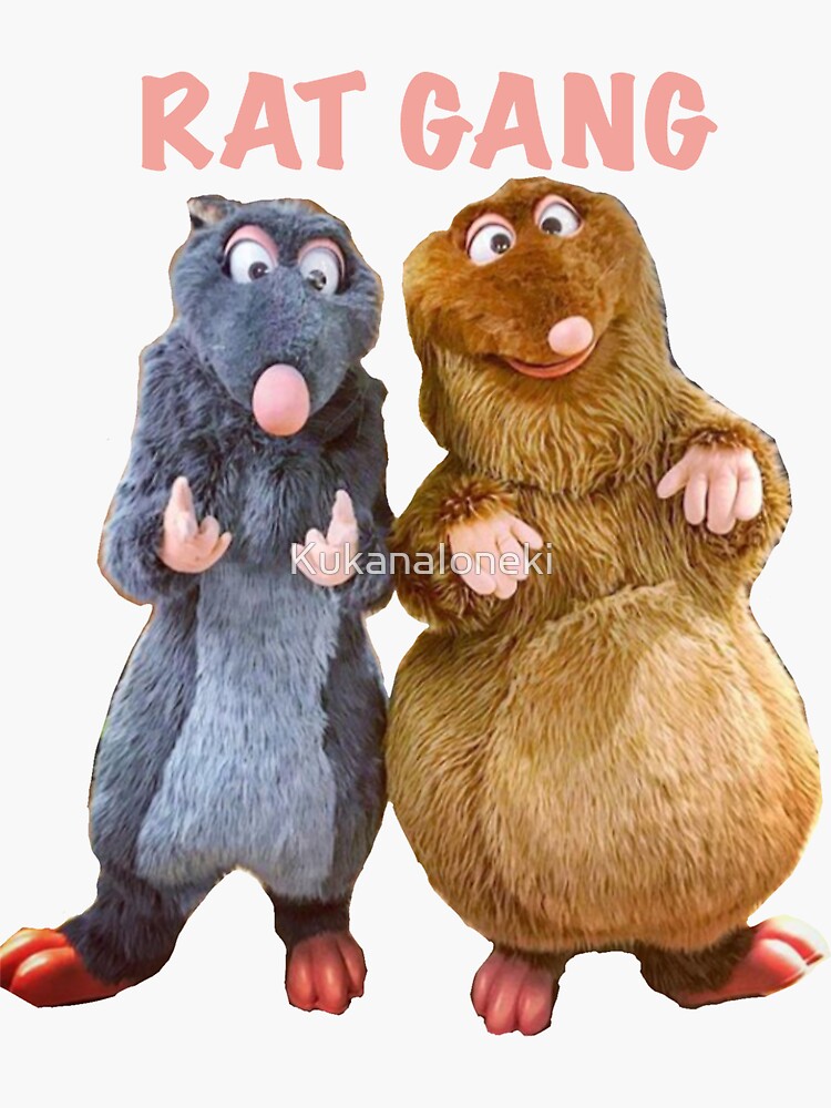 "Rat Gang" Sticker for Sale by KukanaIoneki | Redbubble