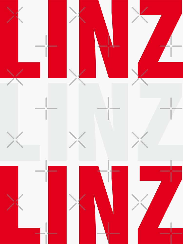 "Linz - osterreich flagge" Sticker by Urosek | Redbubble