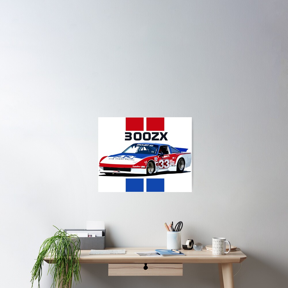 "Paul Newman Bob Sharp Racing Nissan 300ZX " Poster for Sale by ...