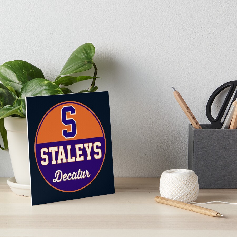 "Decatur Staleys" Art Board Print for Sale by dankurt | Redbubble